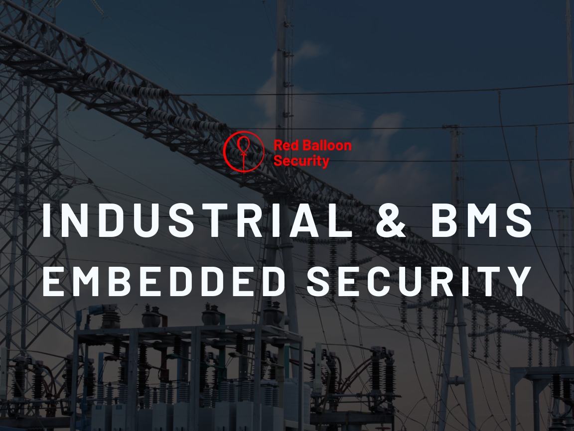 Industrial & BMS Embedded Security | Red Balloon Security